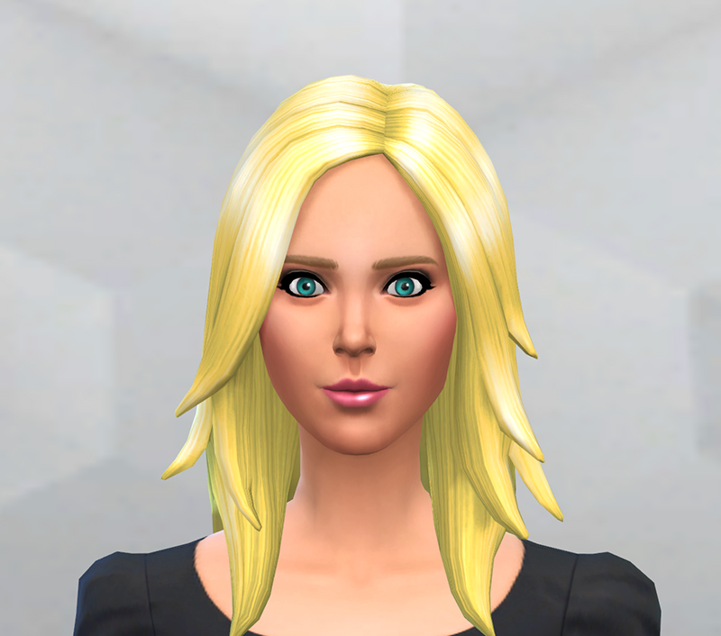 Mod The Sims: 5 New Colours for Long Rocker Hairstyle by Dellan - Sims ...