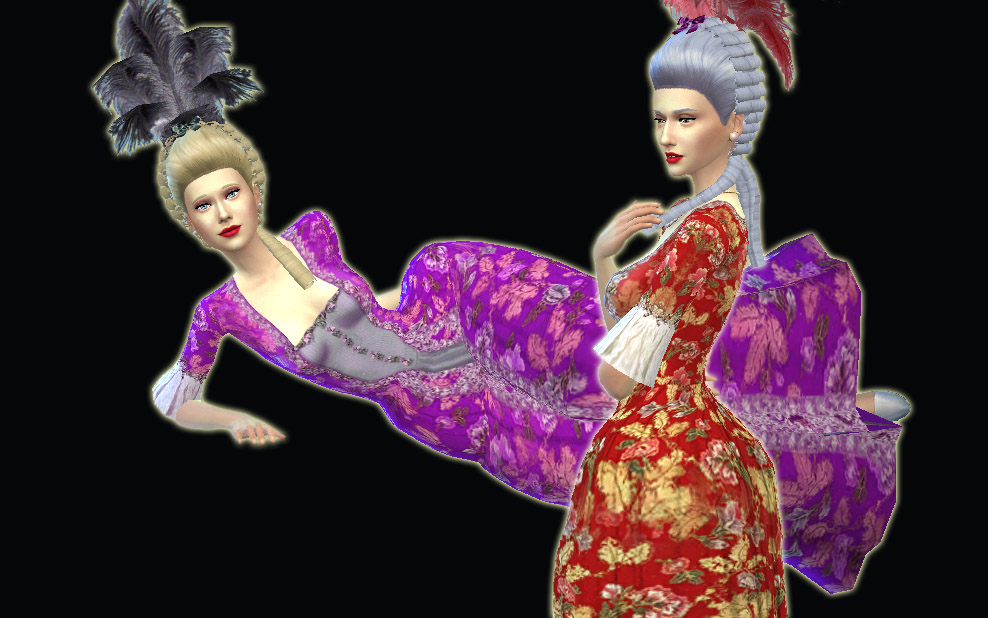 Mystufforigin: Rococo Hair Conversion - Sims 4 Hairs