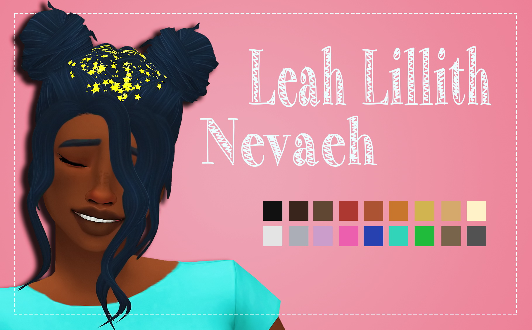 Simsworkshop: LeahLillith’s Nevaeh Clayified - Sims 4 Hairs