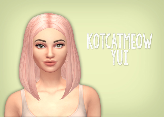 Simsrocuted: Yui, Roxy, Wavy Wolf and The Sweet Hair - Sims 4 Hairs