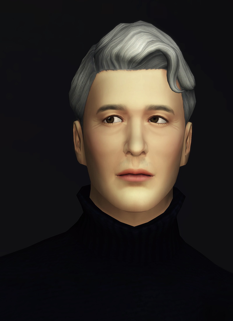 Rusty Nail: Wavy Edit_M - Sims 4 Hairs