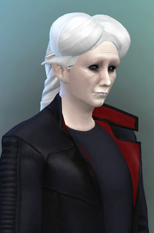 Birksches sims blog: Dracula bun hair - Sims 4 Hairs