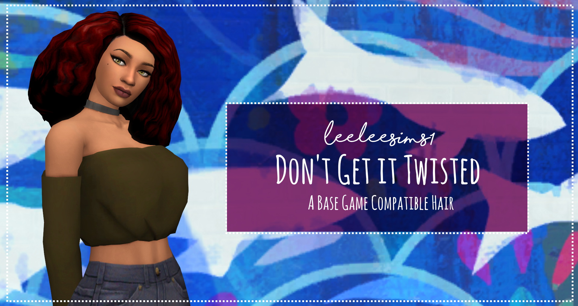 Simsworkshop: Don't Get It Twisted by leeleesims1 - Sims 4 Hairs