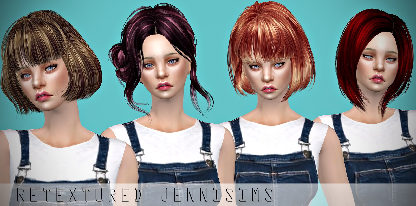 Jenni Sims: Butterfly`s 194,197,198, and Skysims 158 Hairs retextures ...