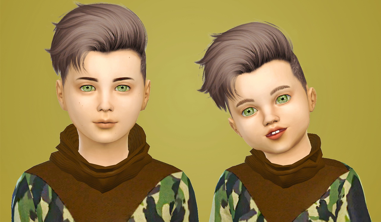 Simiracle: Ade Darma`s Craig hair retextured - Sims 4 Hairs