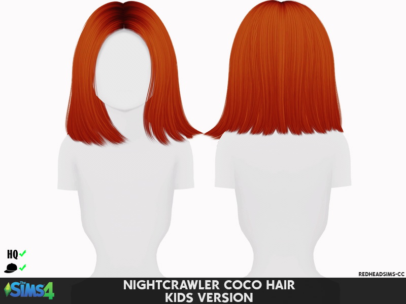 Coupure Electrique: Nightcrawler`s Coco hair retextured kids version ...