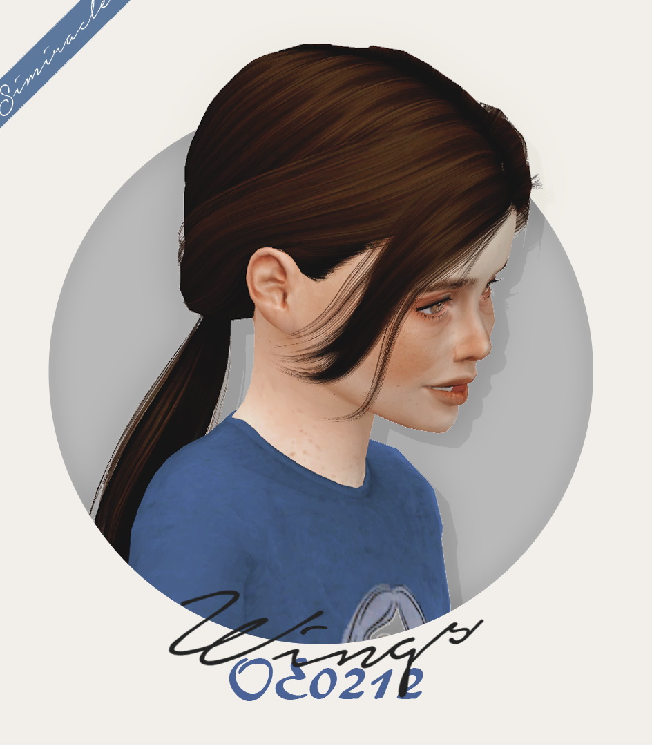 Simiracle: Wings OE0212 hair retextured - Kids and Toddlers version ...