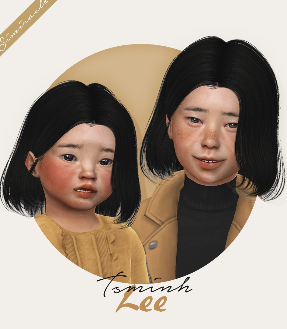 Simiracle: Tsminh`s Lee hair retextured - Sims 4 Hairs