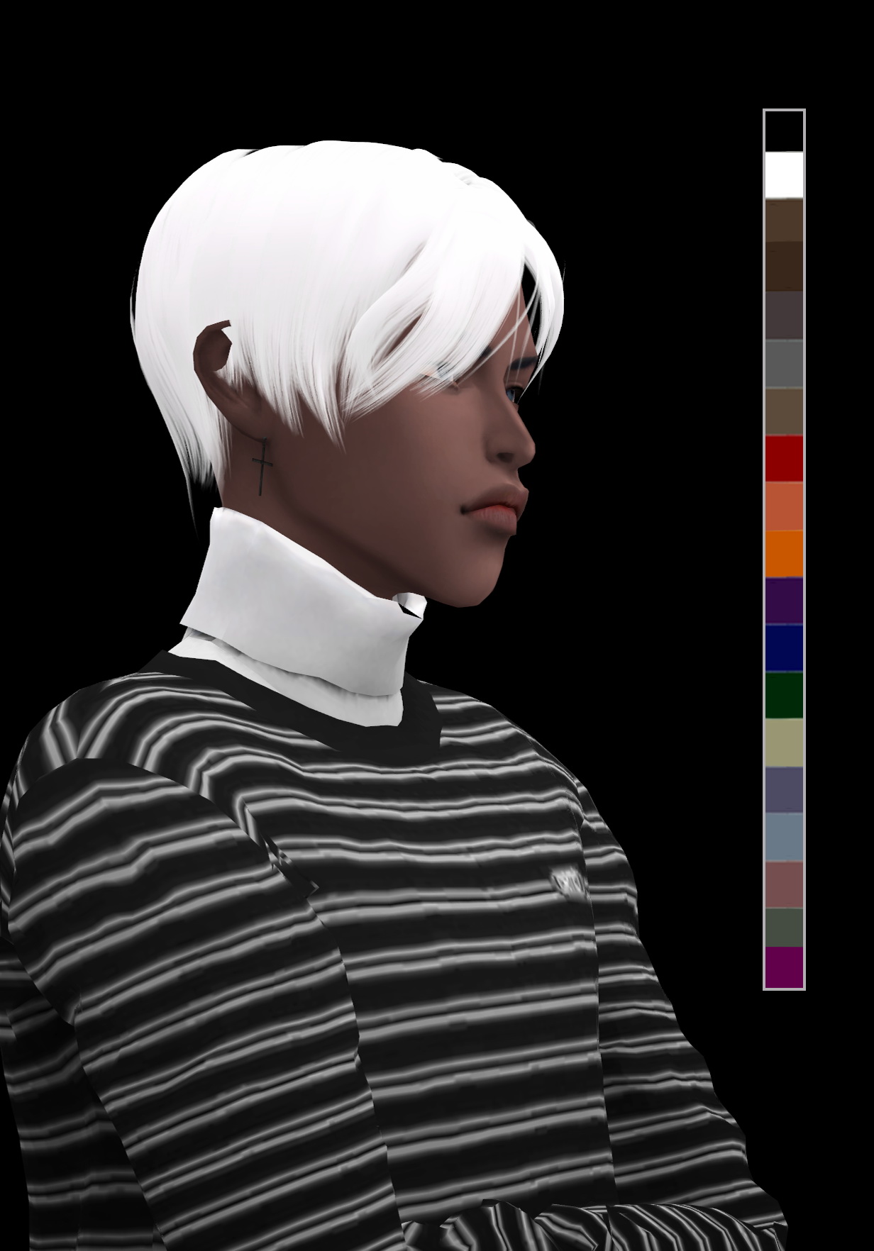 Snoopy: Venus flytrap hair - Sims 4 Hairs