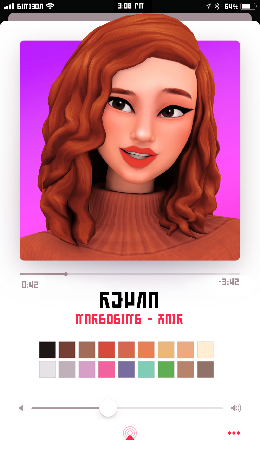 Marso Sims: Reyna hair - Sims 4 Hairs