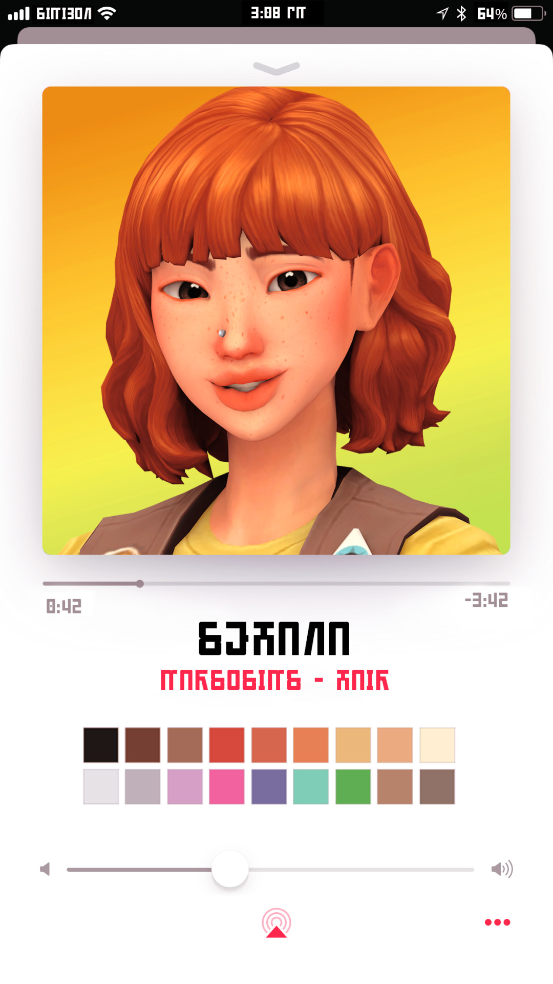 Marso Sims: Sehana hair - Sims 4 Hairs