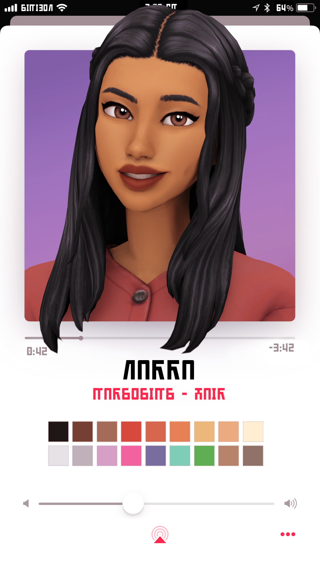 Marso Sims: Narra Hair - Sims 4 Hairs