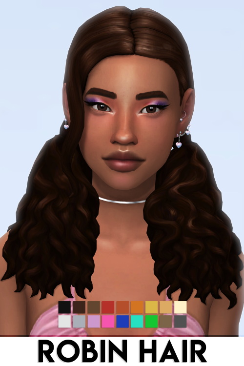 Robin Hair ~ IMVikai - Sims 4 Hairs