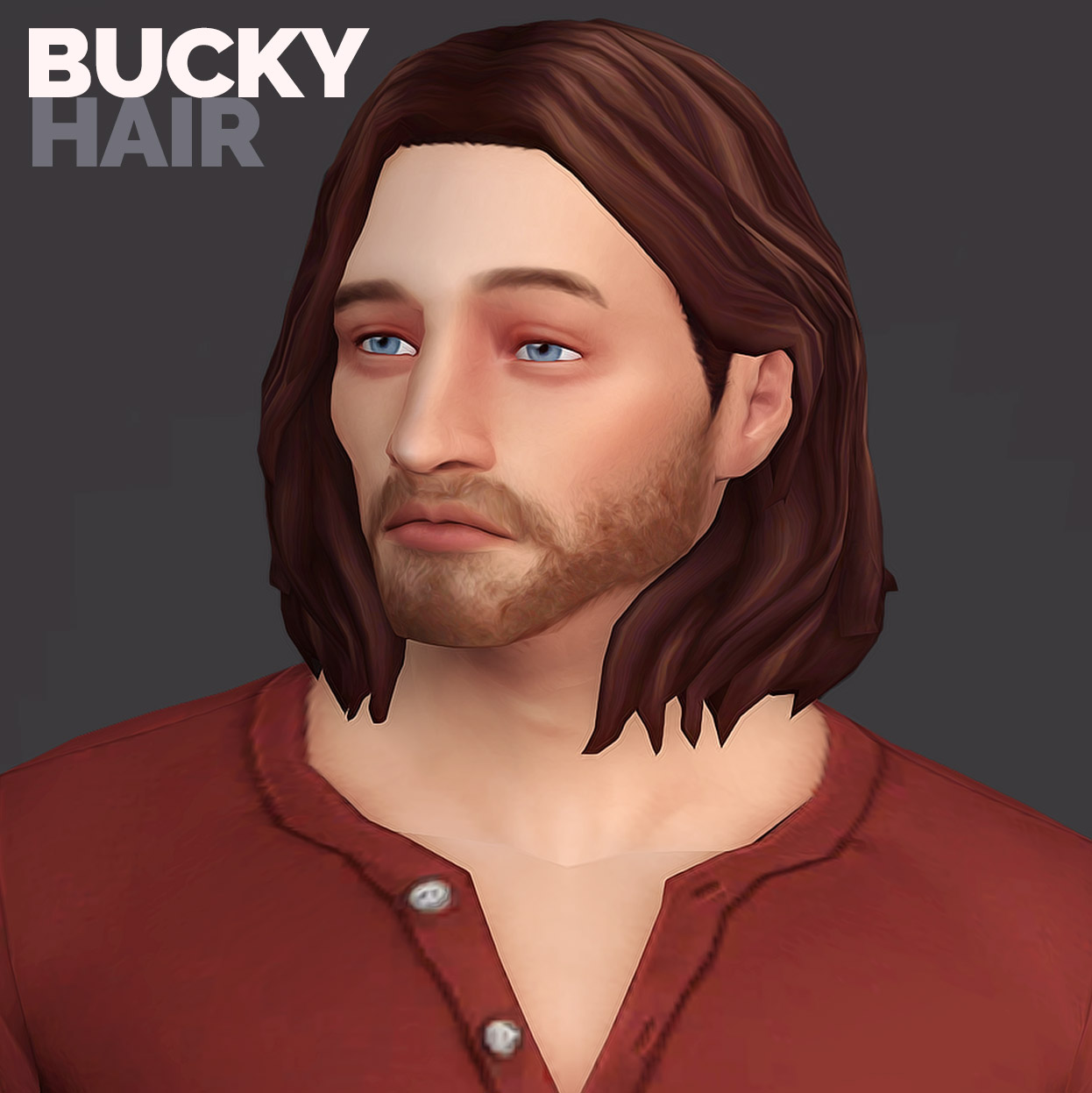 Bucky Barnes Classic Hairstyle by winter-soldier ~ Mod The Sims - Sims ...