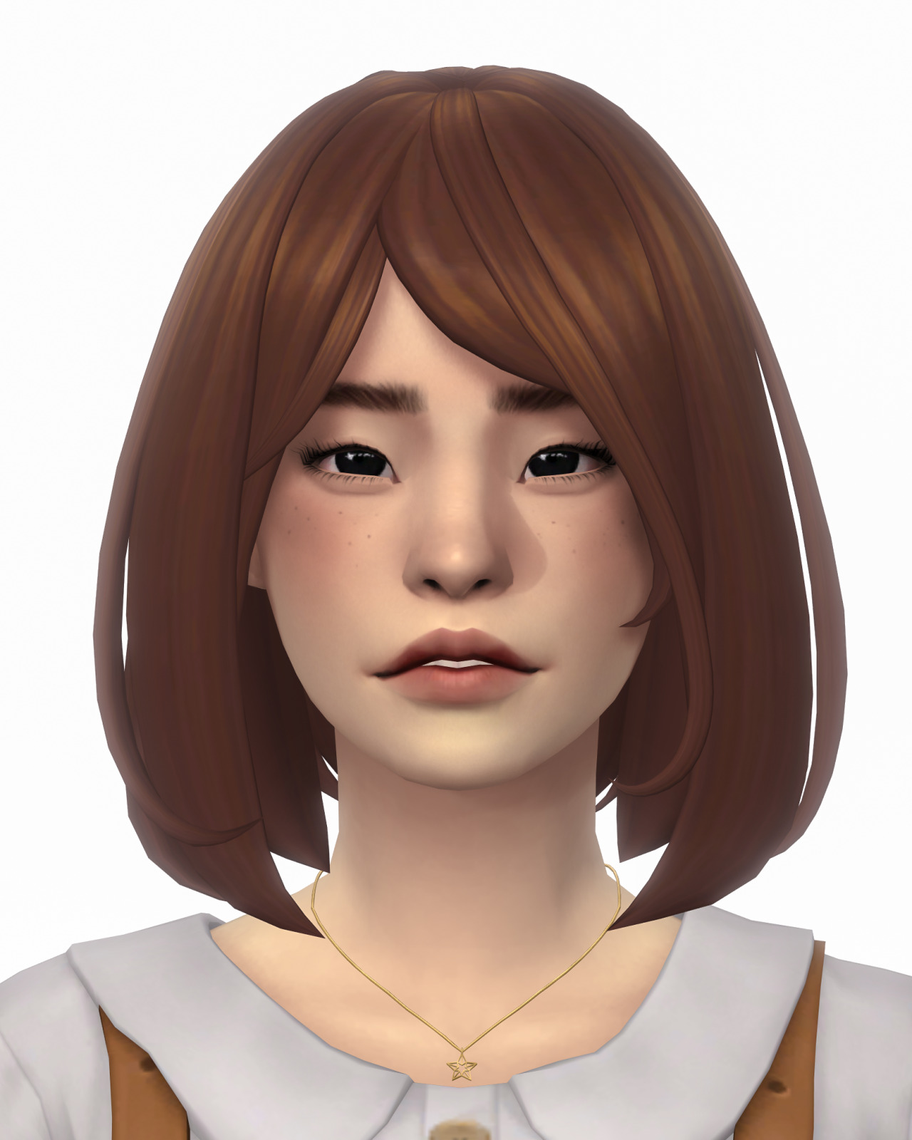 Cute farmer hair ~ Simandy - Sims 4 Hairs
