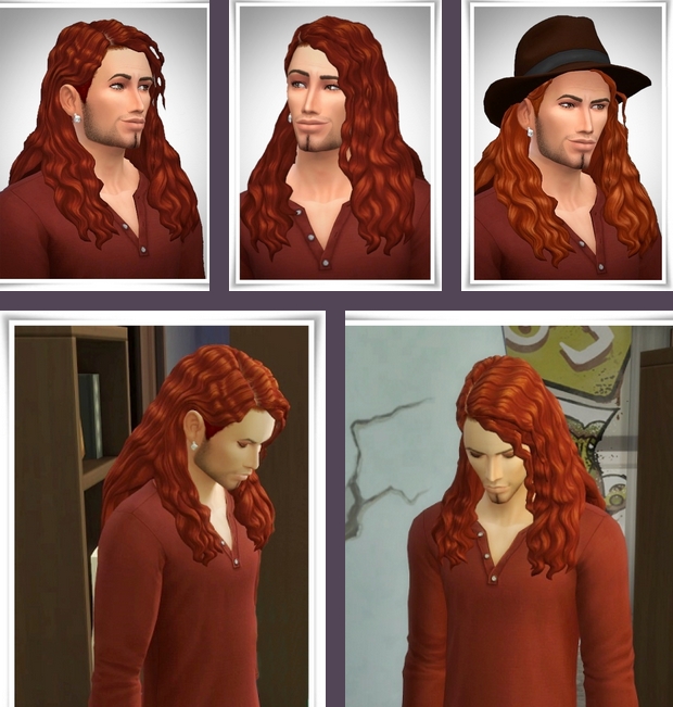 Sammy Hair ~ Birksches Sims Blog - Sims 4 Hairs